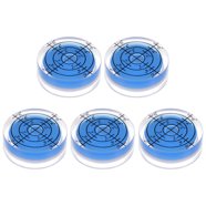 4 Packs Round Bubble Level 12x6mm Mini Circular Bullseye Spirit Levels ...
