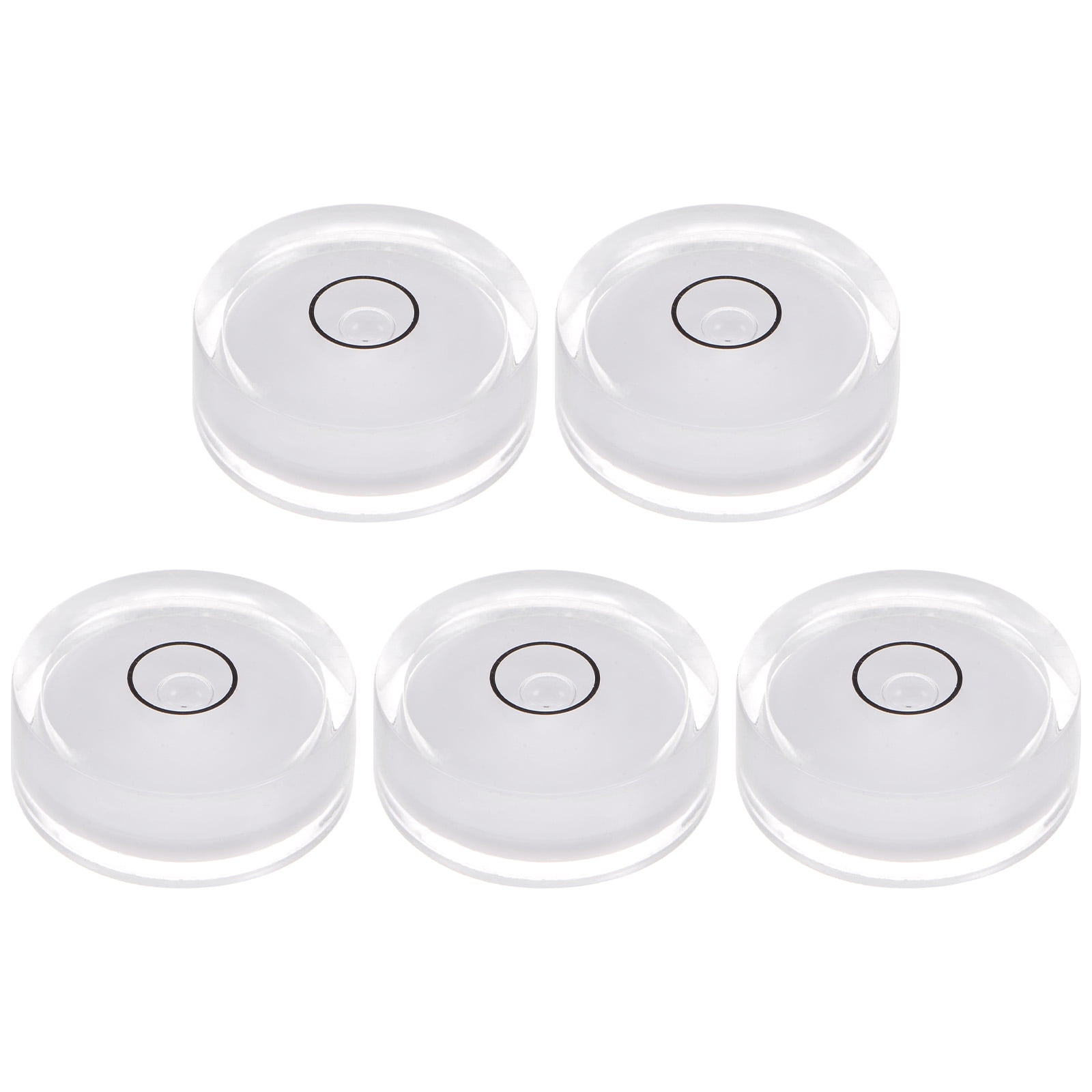5 Packs Round Bubble Spirit Levels 32x12mm Small Circular Bullseye ...