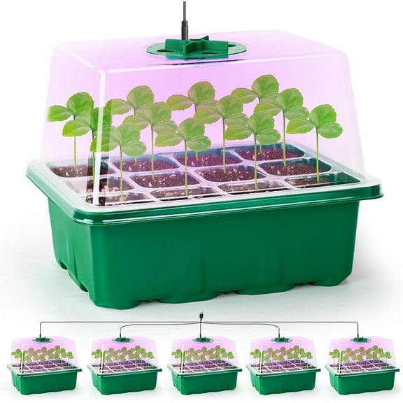 Uscallm under $5 Propagation Tray, Mini Greenhouse Propagation Box ...