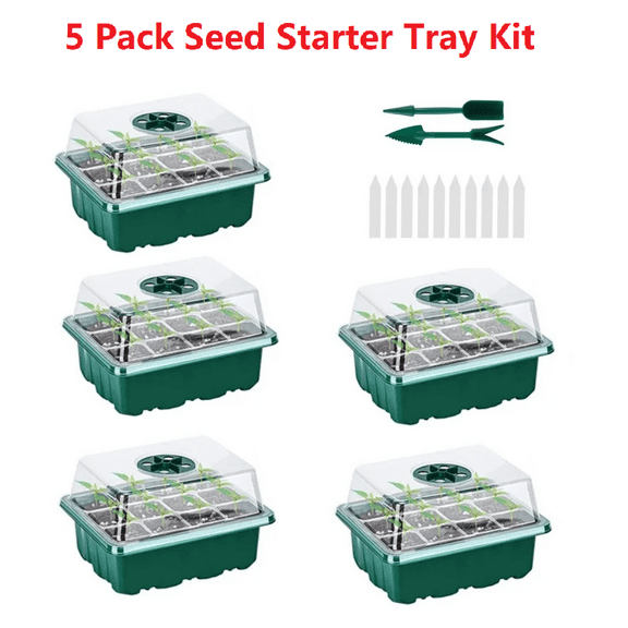 Uscallm under $5 Propagation Tray, Mini Greenhouse Propagation Box ...