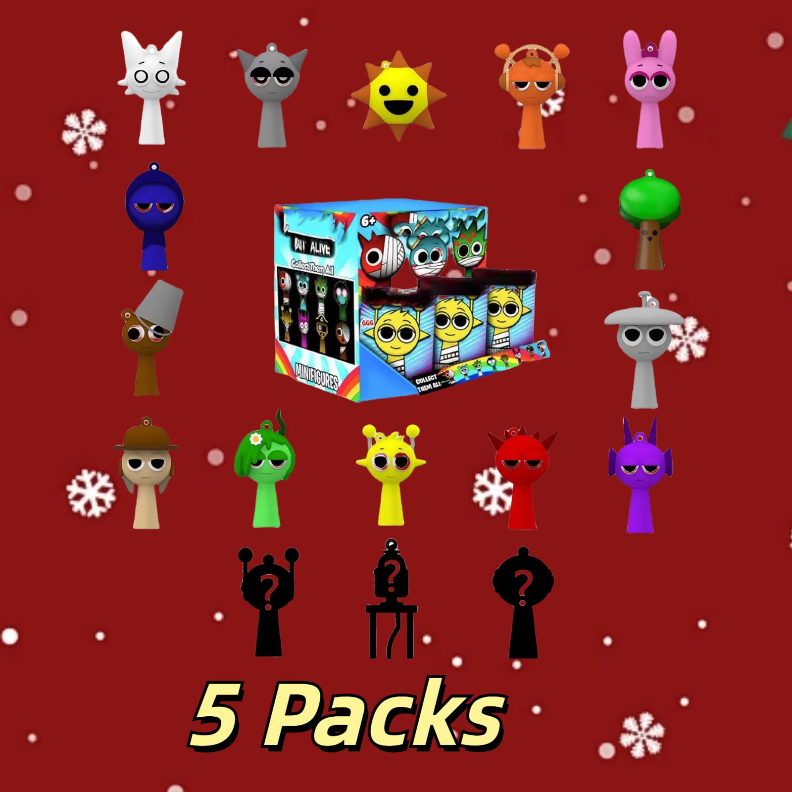 5 Packs Sprunki Incredibox Mystery Box: Surprise, Excitement & Fun in ...