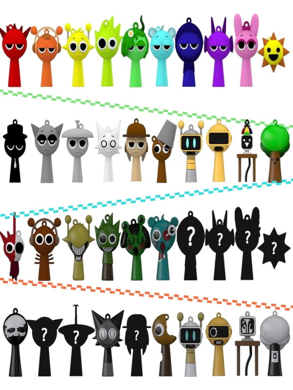 5 Packs Sprunki Incredibox Mystery Box: Unbox Your Surprise Today ...