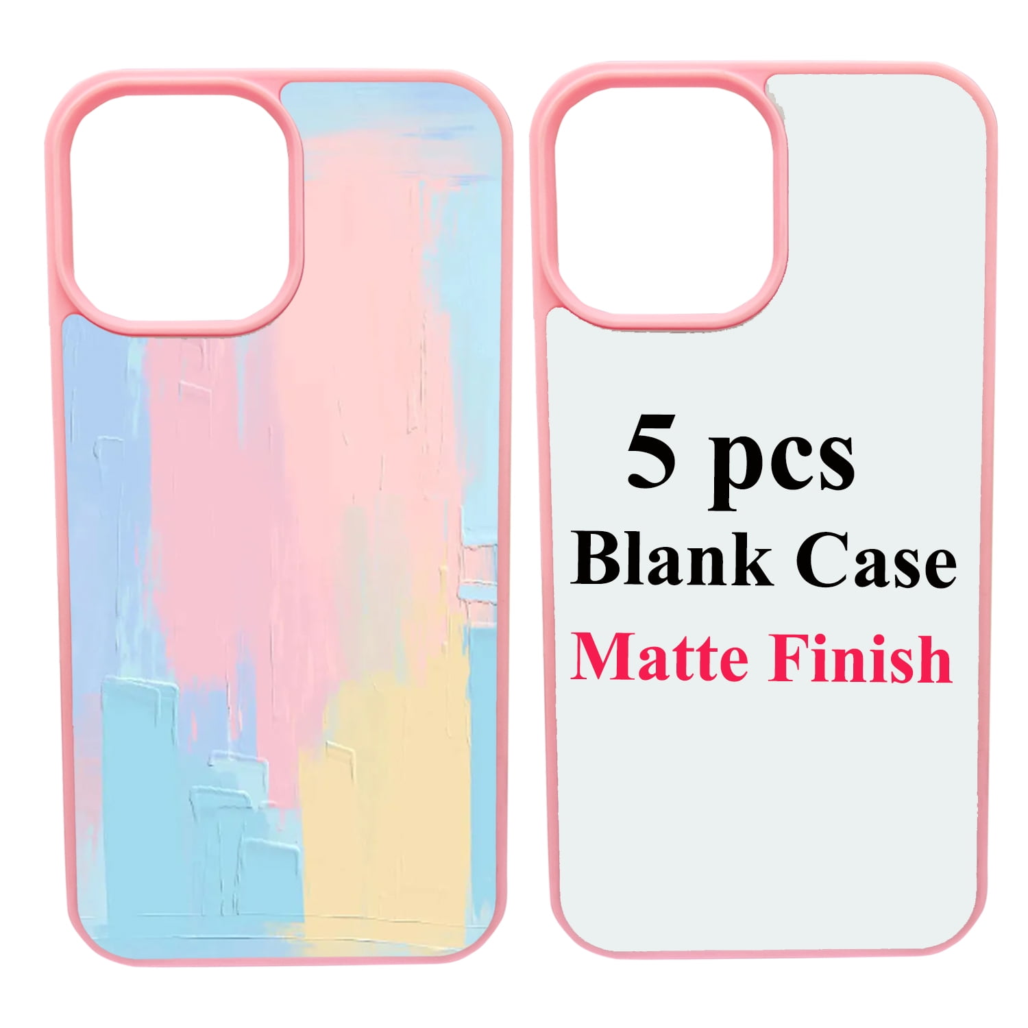 5 Packs Sublimation Blank Phone Case Covers Compatible with iPhone 11 ...