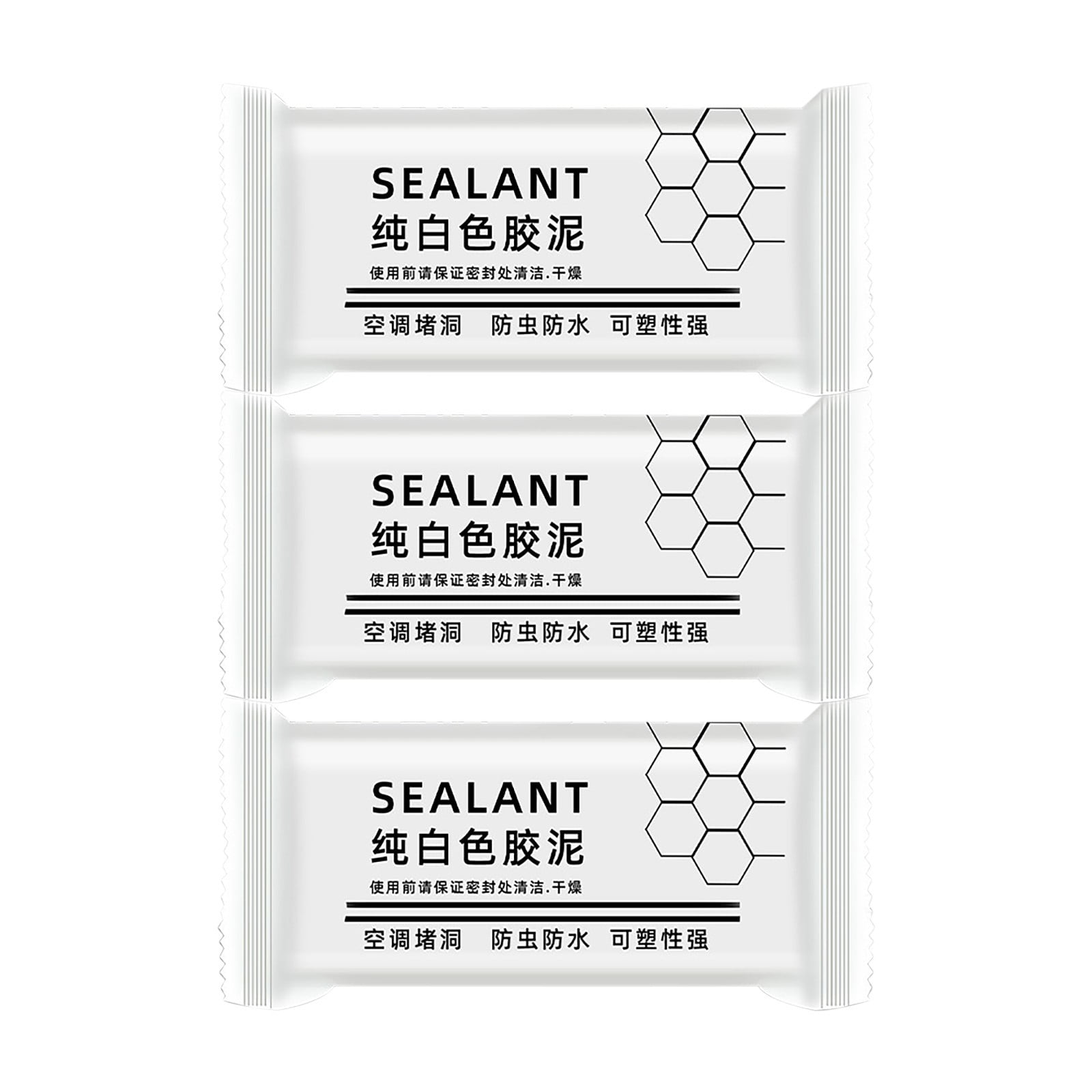 5 Packs Super Diamond Mud Wall Hole Repair Sealant for Air Conditioner ...