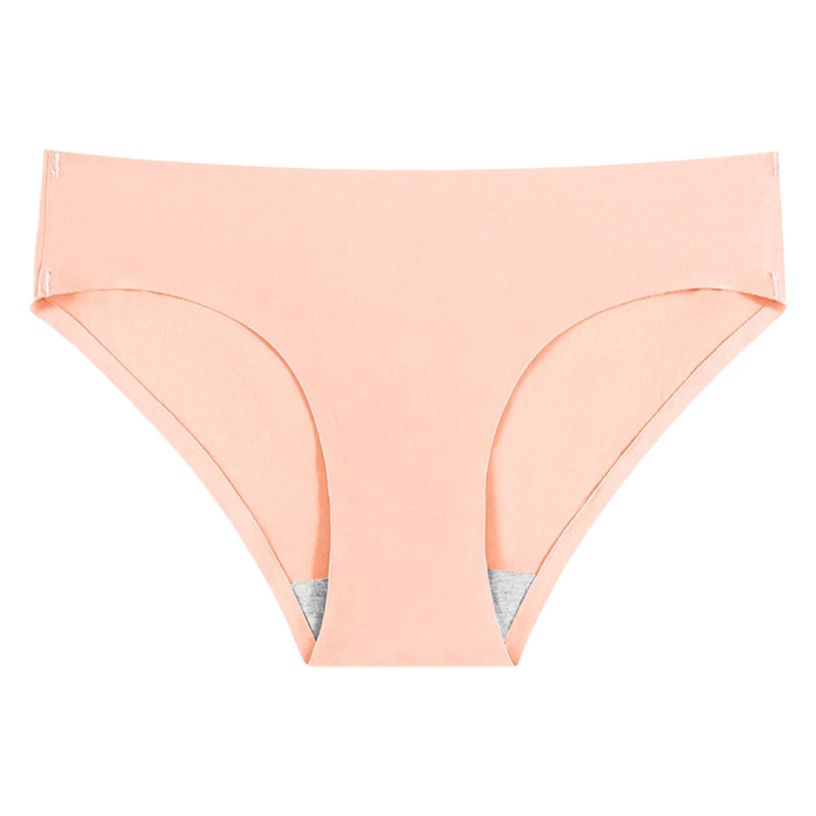 5 Packs Women's Underwear Seamless Low Waist Breathable Thong Thin ...