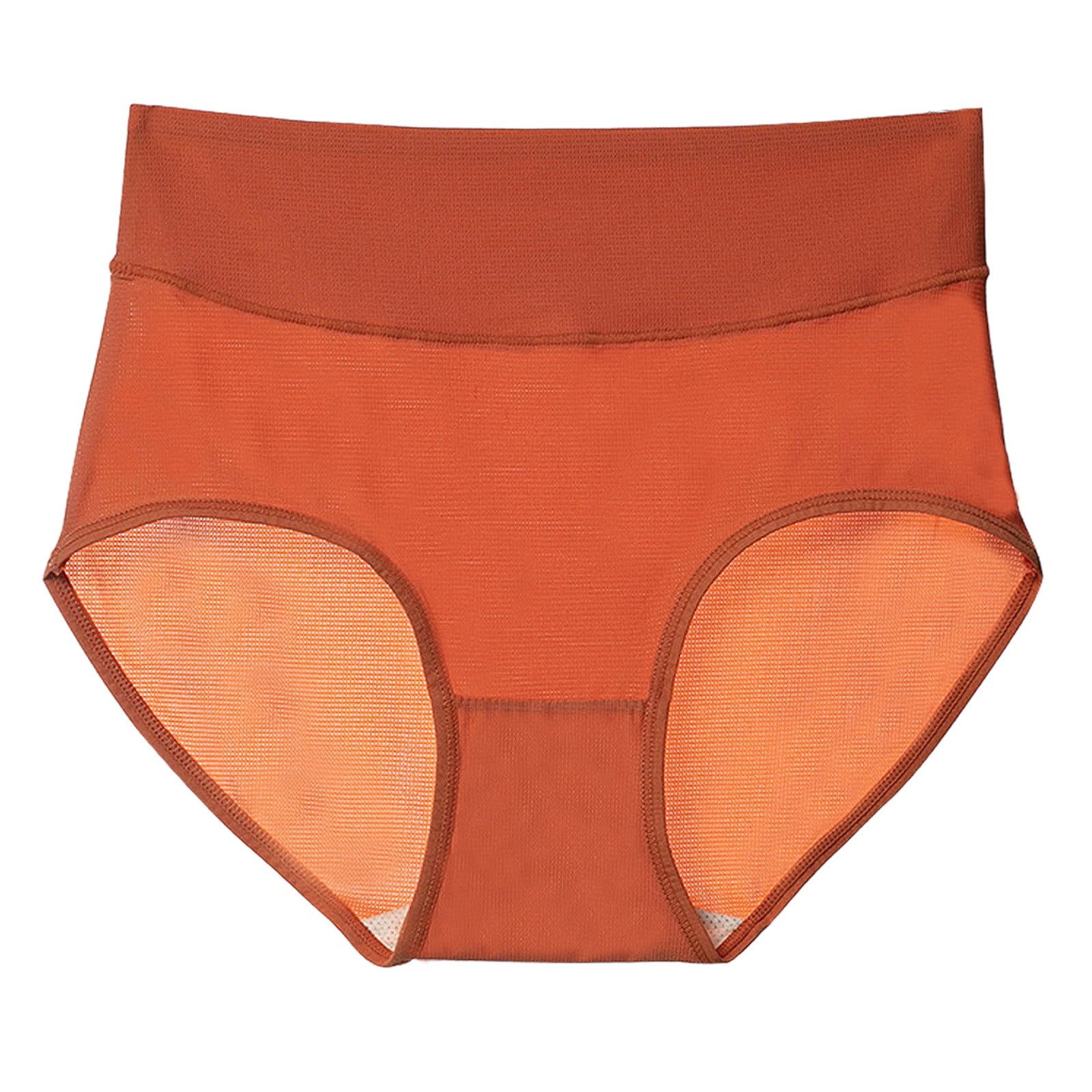 5 Packs Women's Underwear Under Plus Size Bikini Solid Knickers Cotton ...