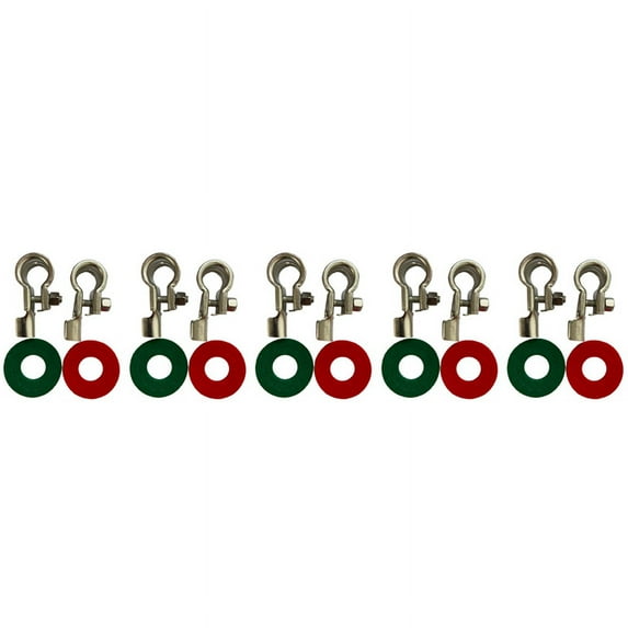 5 Pair Battery Terminals Connectors Clamps Copper Battery Terminal Kit ...