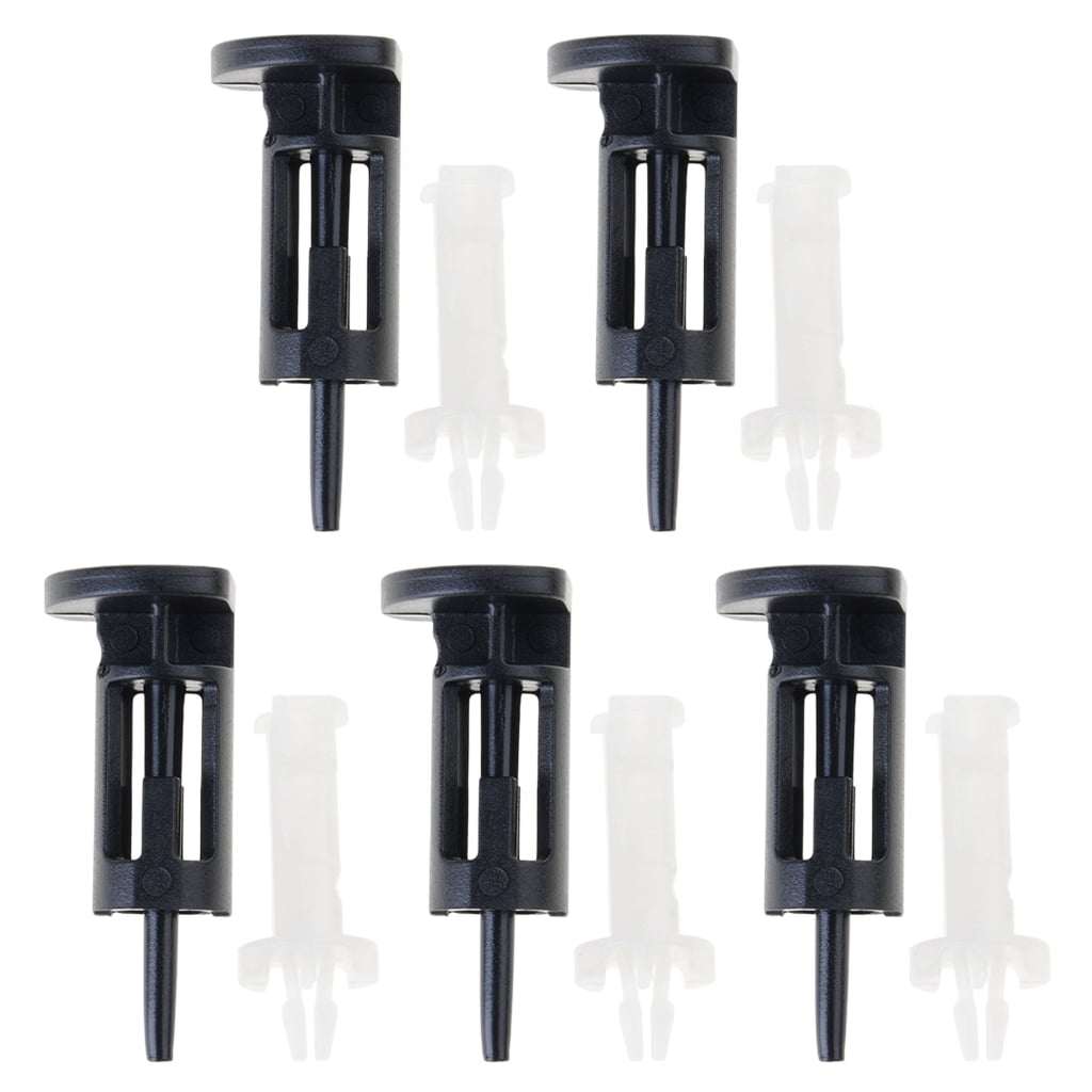 5 Pair CPU Heatsink Mount Pin, Plastic Mounting Clip Push Screws for ...