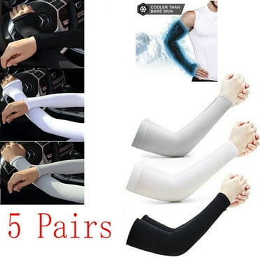 UV Sun Protection Sleeves, Cooling Arm Sleeves for Men and Women ...