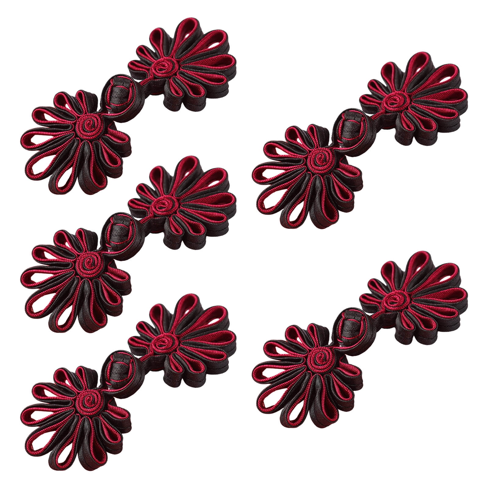 5 Pair/Pack Cheongsam Button Chinese Closures Button Chinese Knots ...