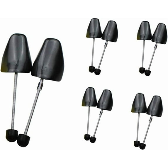 5 Pair Practical Plastic Men Tree Shoe Stretcher with Tension Spring ...