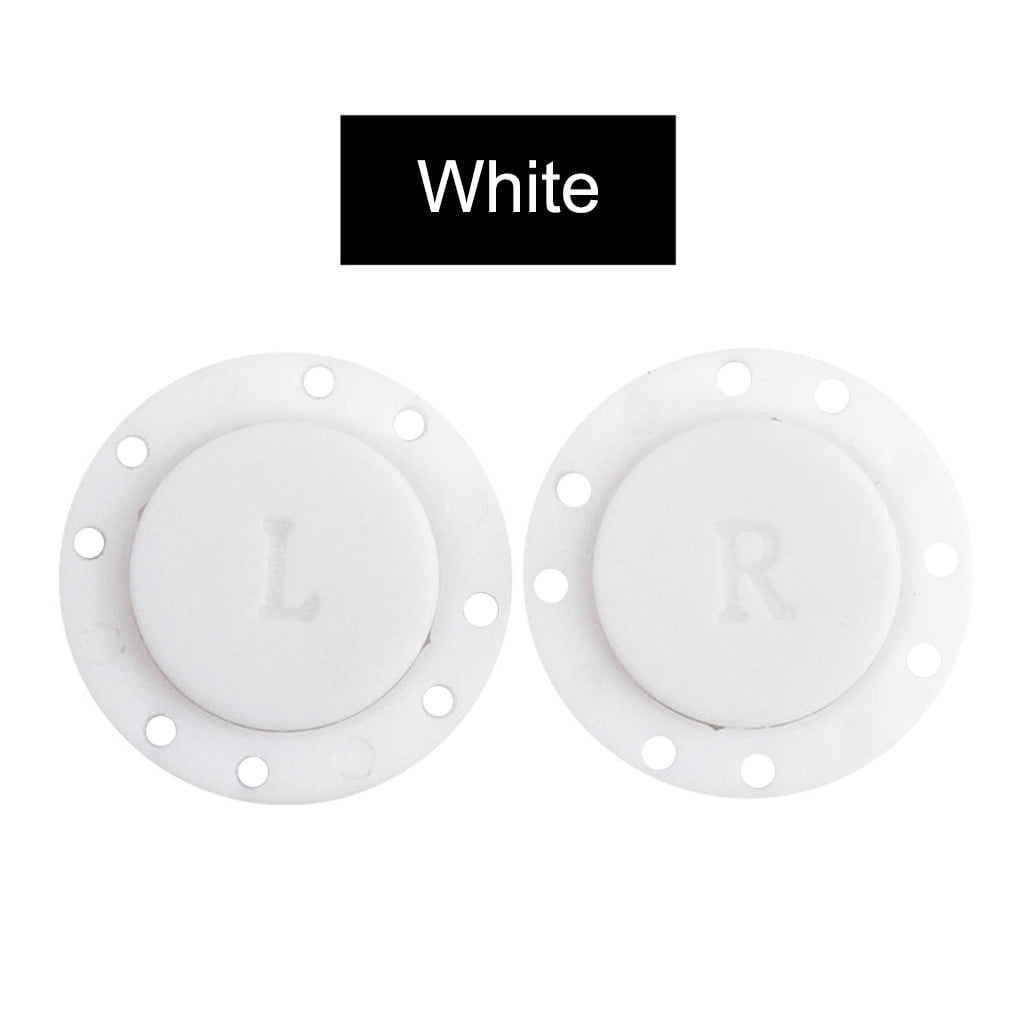 5 Pairs 1.18 Inch Invisible Hidden Sew Magnetic Snap, PVC Strong ...