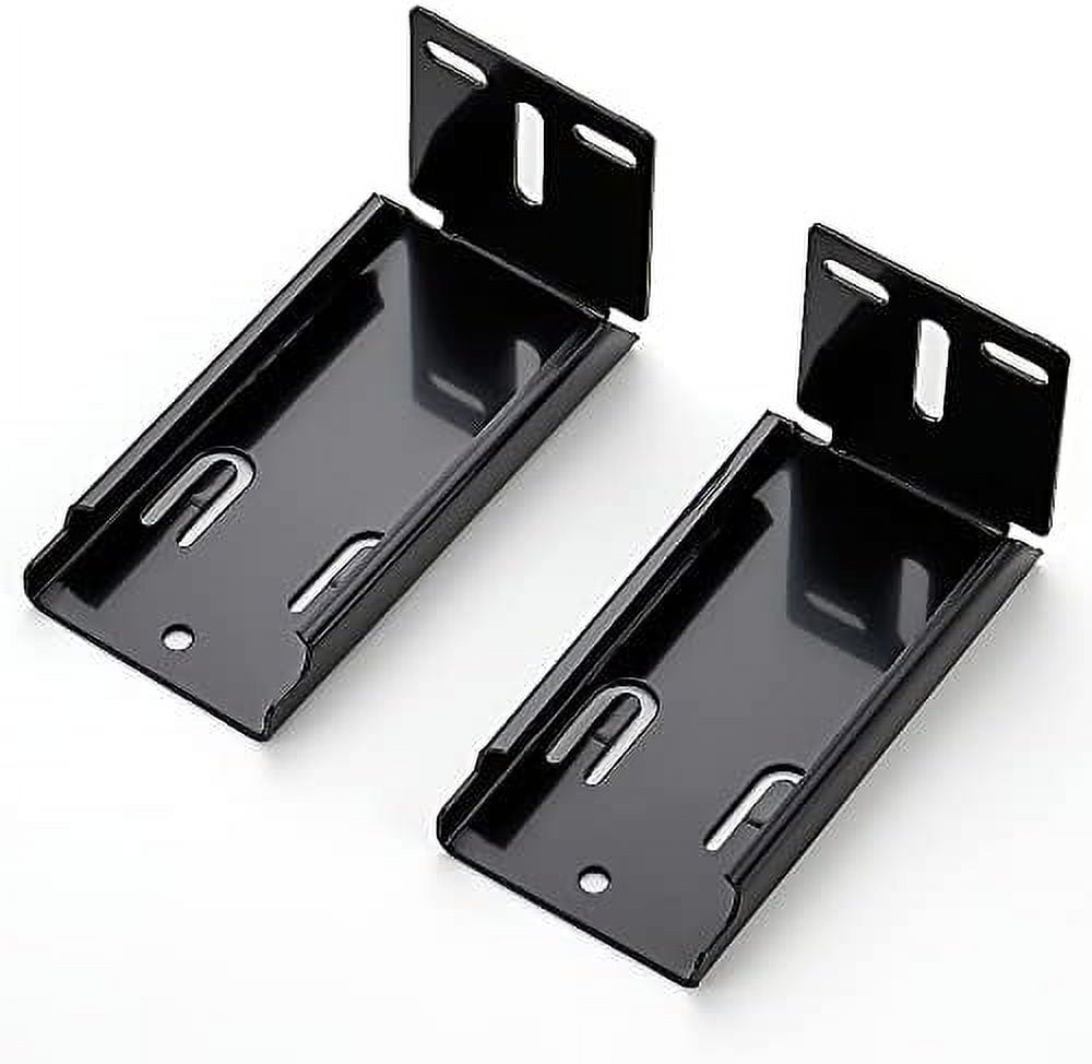 5 Pairs - 10 Pack Black Heavy Duty Rear Mount Brackets for Soft Close ...