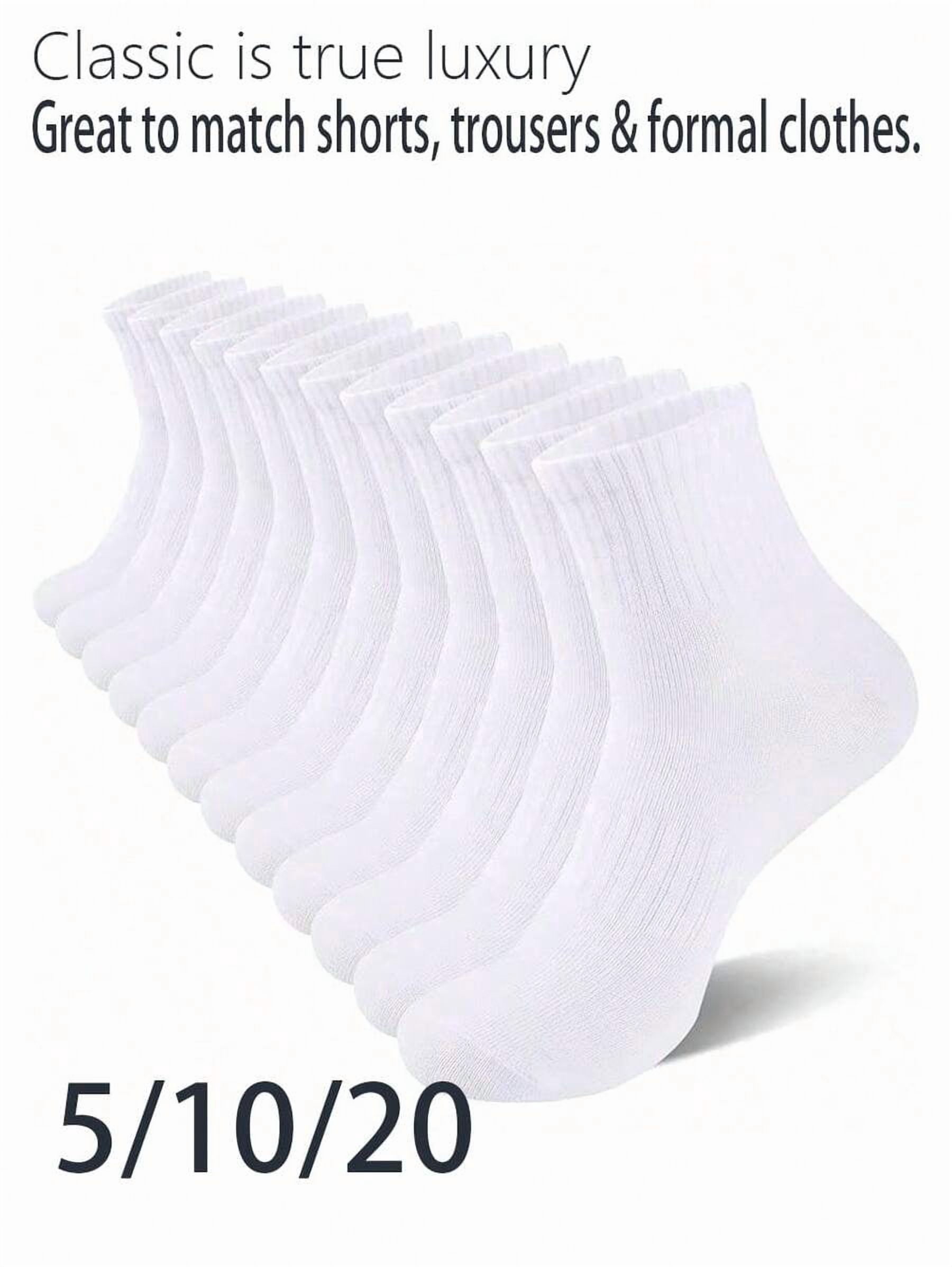 5 Pairs/10 Pairs/20 Pairs Men's/Women's Casual Socks,Home Socks, Couple ...