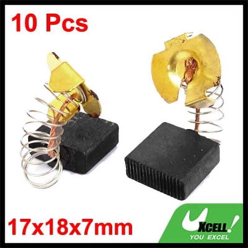 5 Pairs 19mm x 16mm x 7mm Power Tool Carbon Brushes for Electric Motor ...