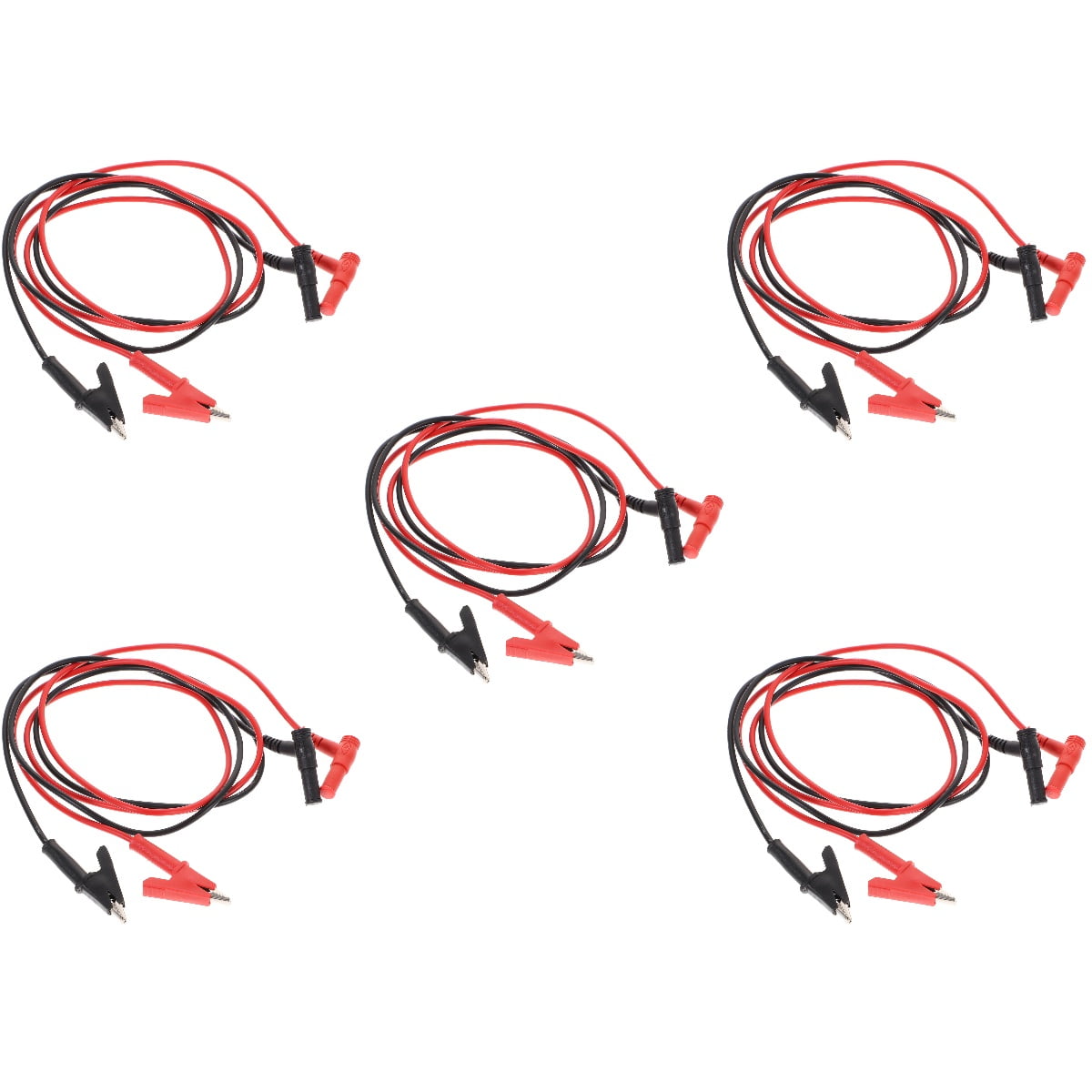 5 Pairs Alligator Clips Multimeter Clips Alligator Multimeter Detection ...