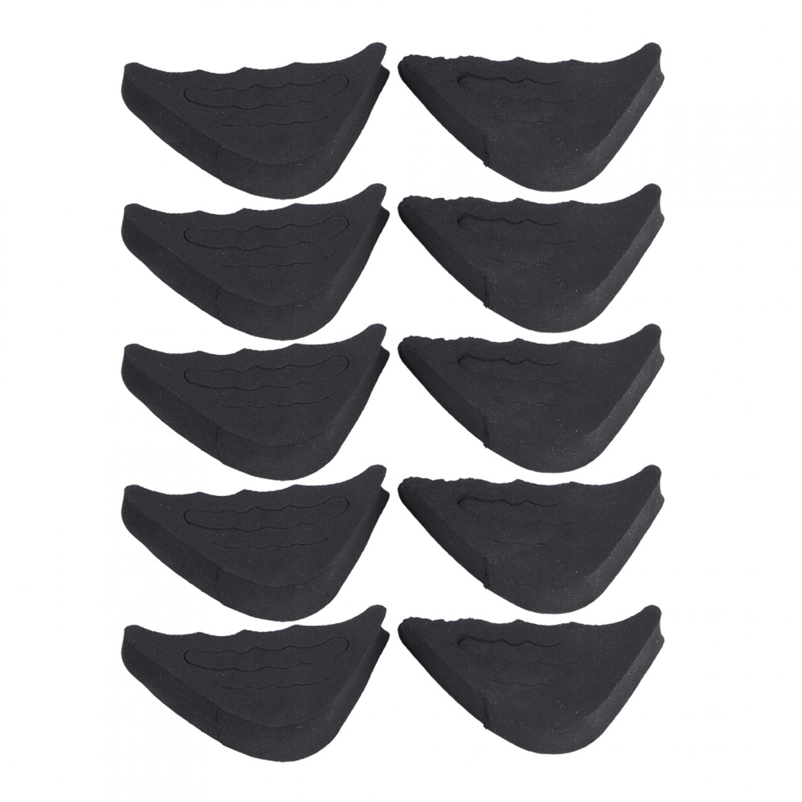 5 Pairs Black Forefoot Pads Anti?Pain Foot Pad Thicken Toe Protection ...