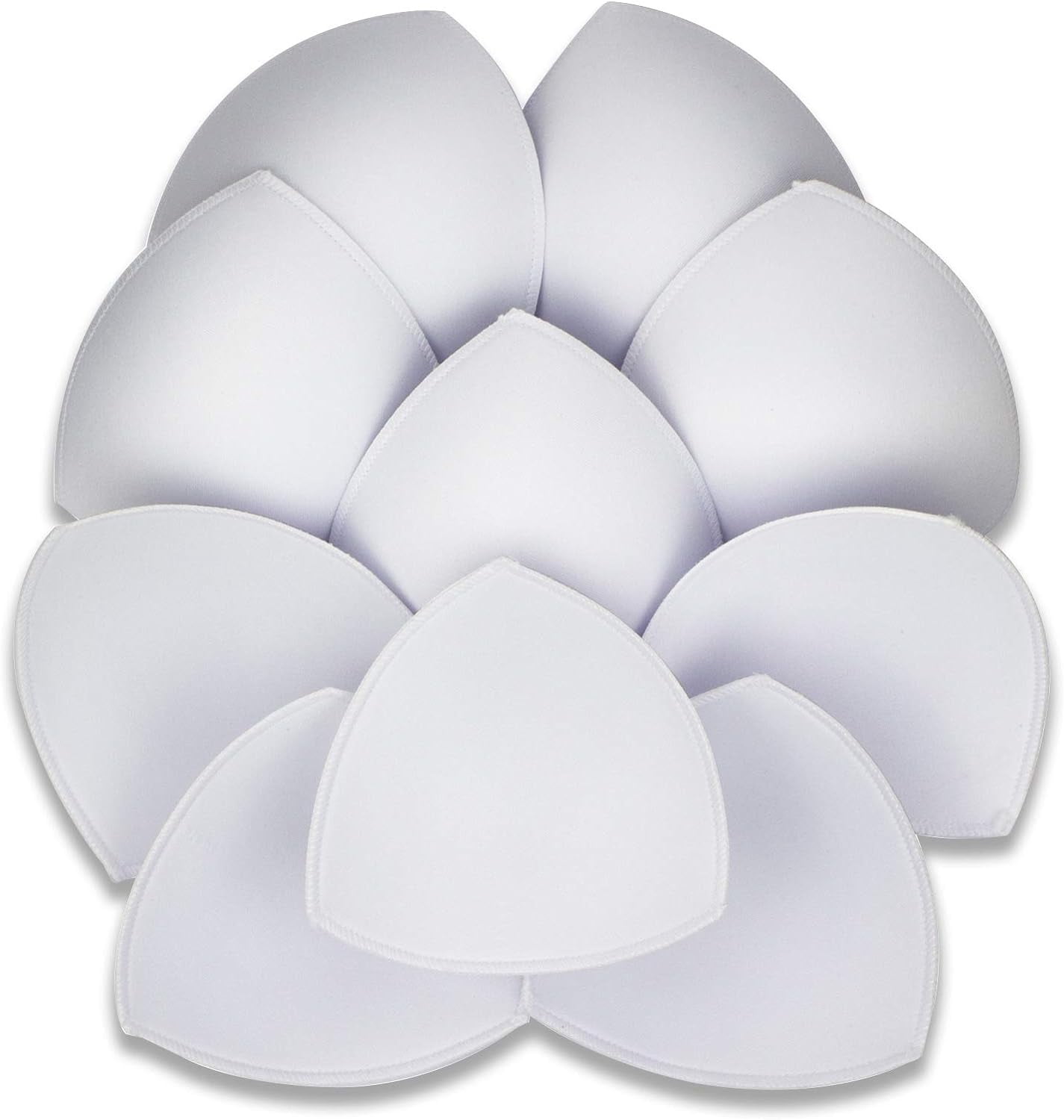 5 Pairs Bra Pads Inserts,Removable, Air Cotton,Foam Sponge,Breathable ...