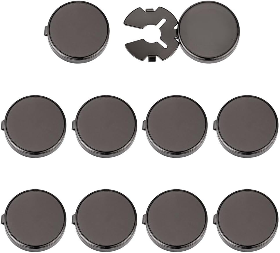 5 Pairs Button Covers for Men's Shirts 18MM/0.71 Inch Brass Cuff ...