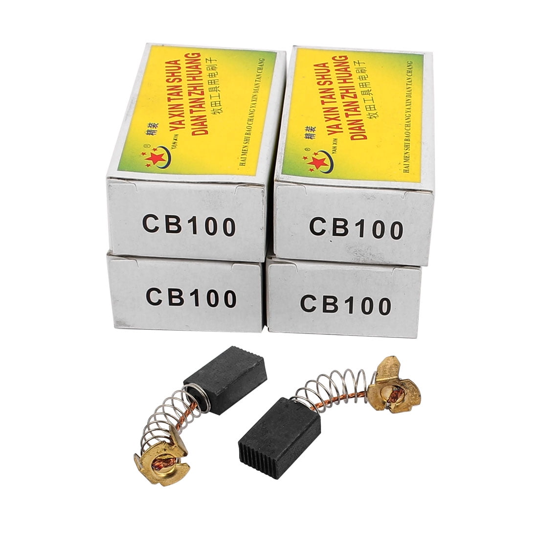 5 Pairs Carbon Brushes Power Tool 15x10x6mm f Electric Motor - Walmart.com