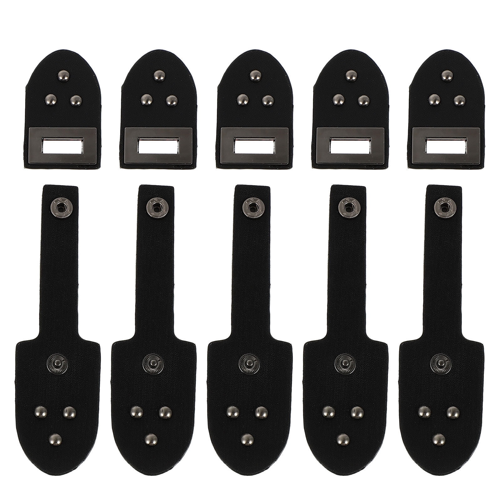 5 Pairs Clasp Metal Buckle Duffle Coat Closure Buttons 12.50X3.40X0 ...