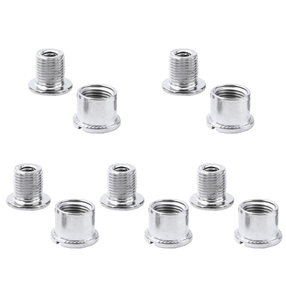 5 Pairs Crankset Bolts Crank Bolts Chainring Bolts Crank Screws Nuts ...
