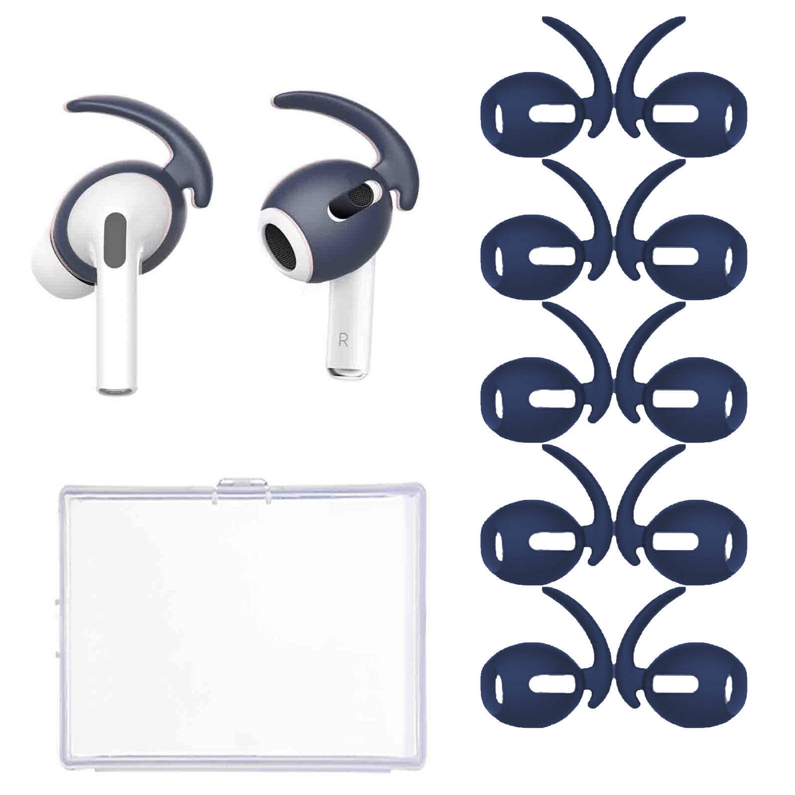 5 Pairs Ear Cover Compatible with AirPods Pro Ear Tips,Anti-Drop Ear ...