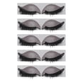 5 Pairs Eyelash and Eyeshadow Stickers - Lazy Eye Makeup Decals ...