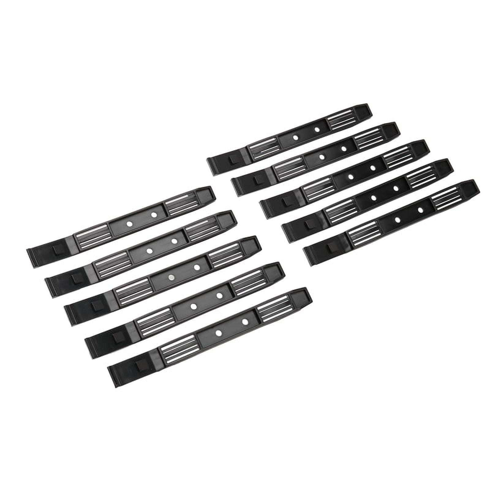 5 Pairs Hard Drive Rails Chassis Cage Accessories Bay Slider Plastic ...