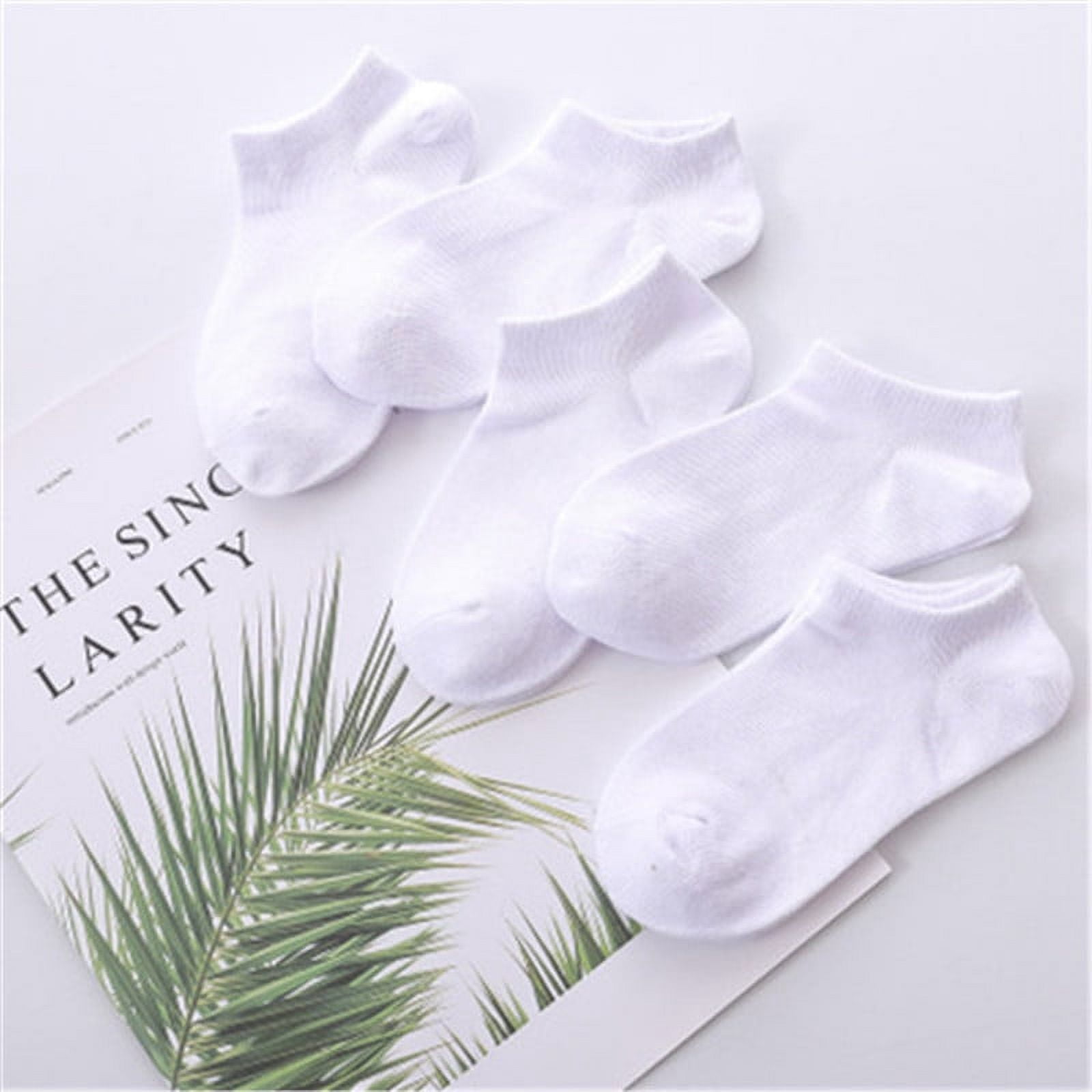 5 Pairs/Lot Children Socks Boy Girl Baby Fashion Cotton Solid Wild Soft ...