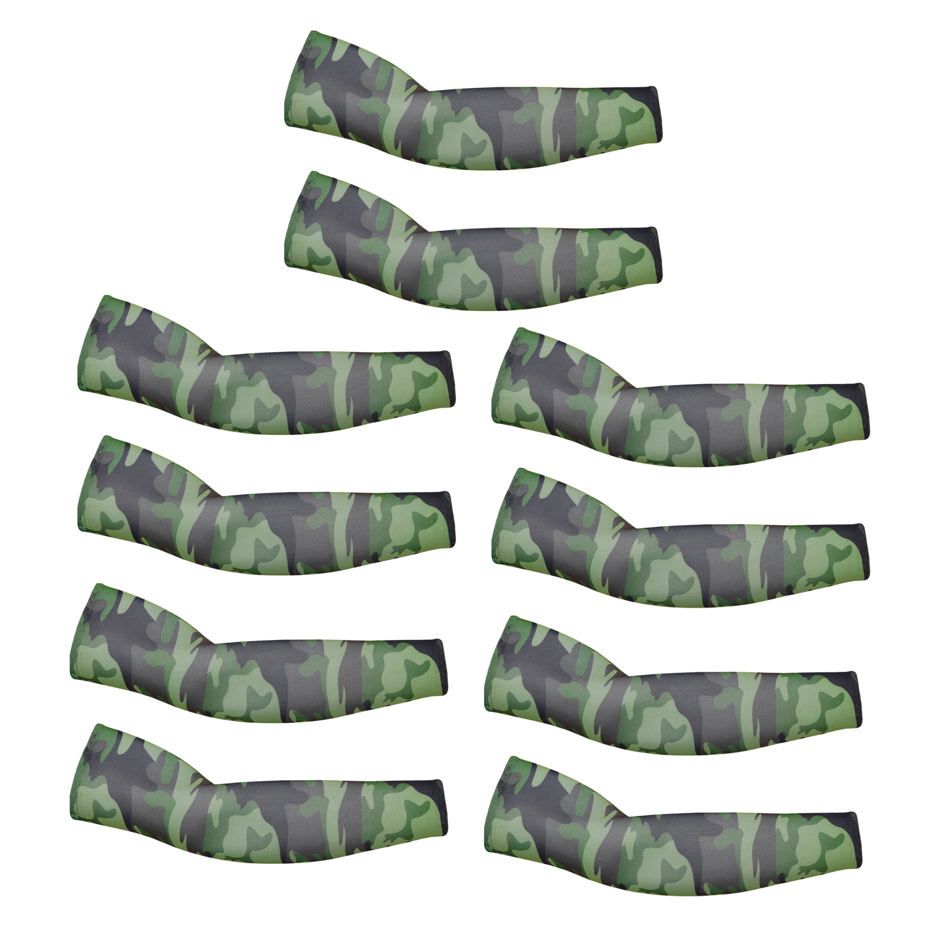 5 Pairs Men Women Cooling Sports Arm Sleeves Cycling Arm Sleeves Cover ...