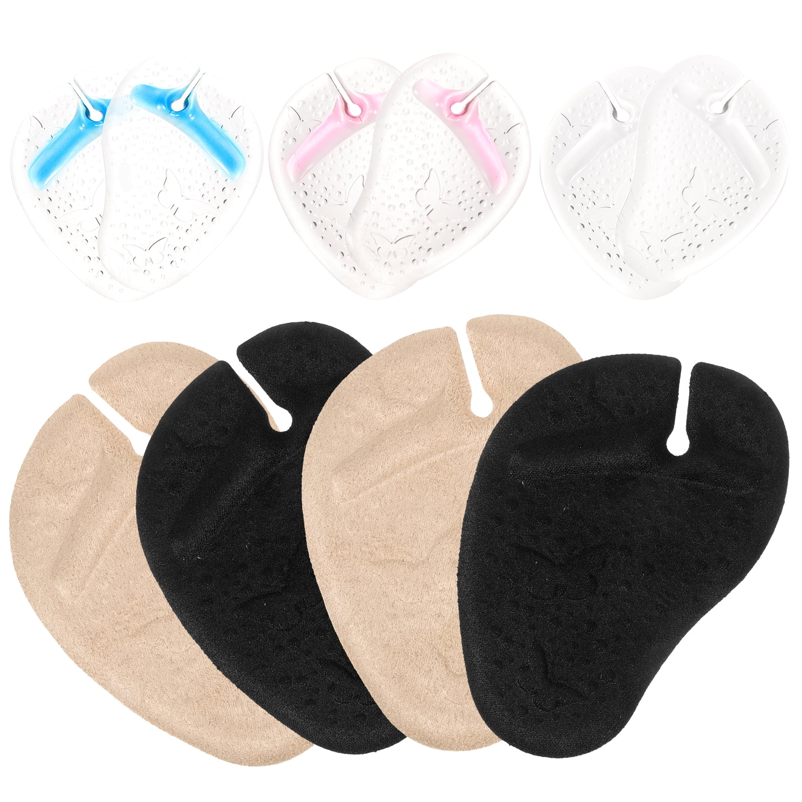 5 Pairs Metatarsal Pads Forefoot Innersoles Flip-flops between ...