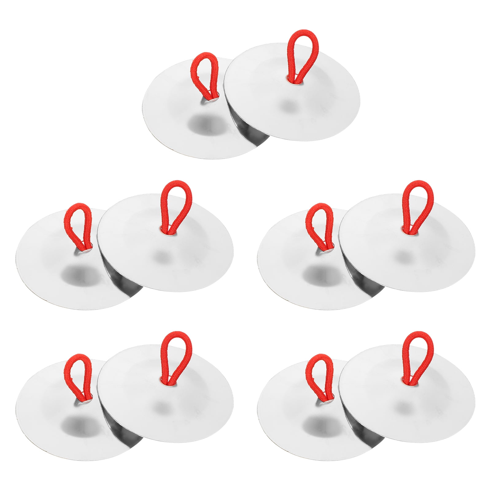 5 Pairs Musical Instruments Thumb Cymbals Cymbal Instruments Small ...