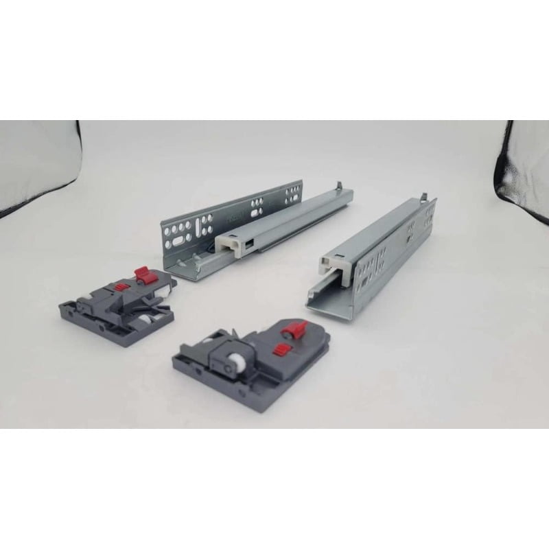 5 Pairs Pack, 22 inches undermount Drawer Slide;Soft Close;Full ...