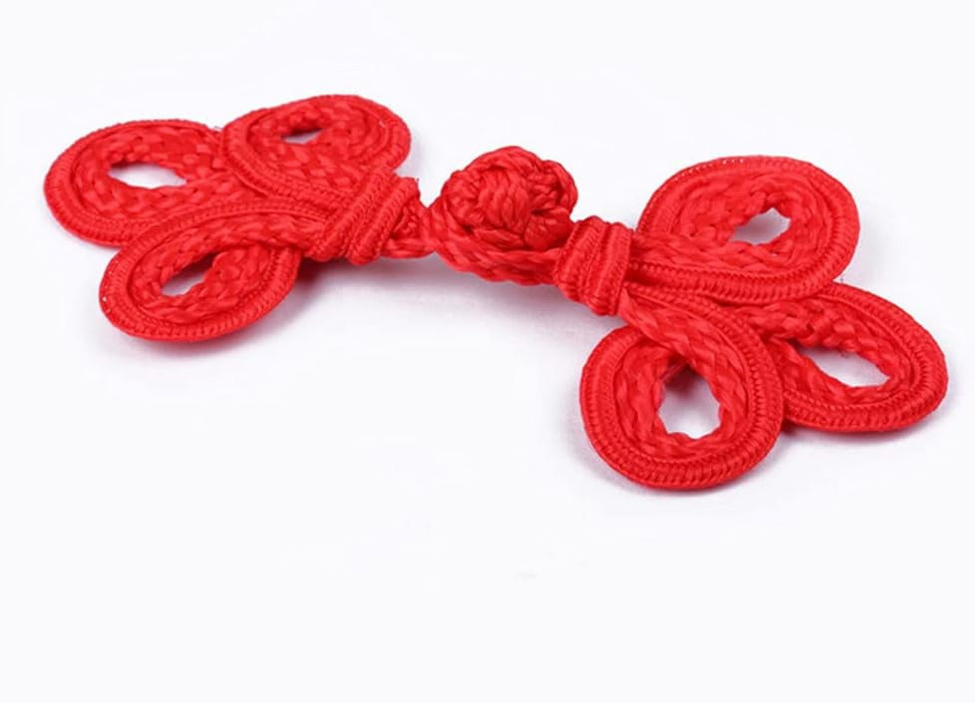 5 Pairs/Pack Chinese Knots Frog Buttons Closure Sewing Buttons Fastener ...