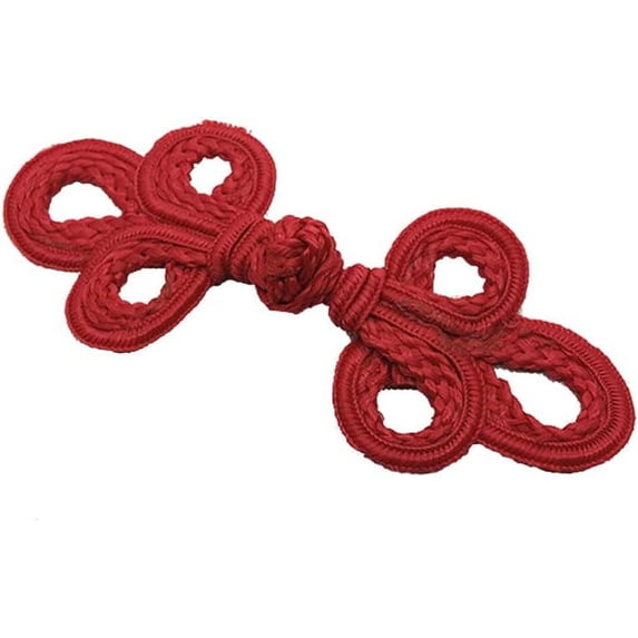 5 Pairs/Pack Chinese Knots Frog Buttons Closure Sewing Buttons Fastener ...