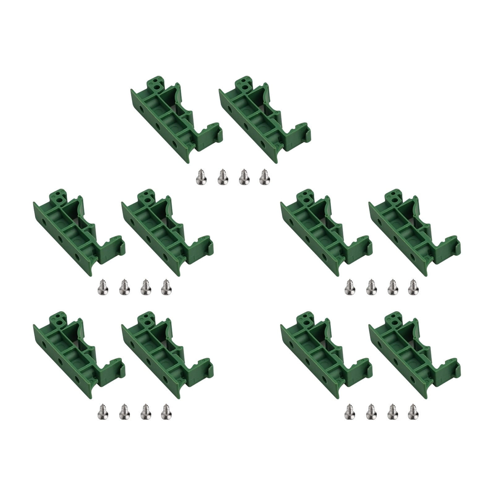 5 Pairs Pcb Din For C45 Rail Mount Adapter - Secure Circuit Board ...