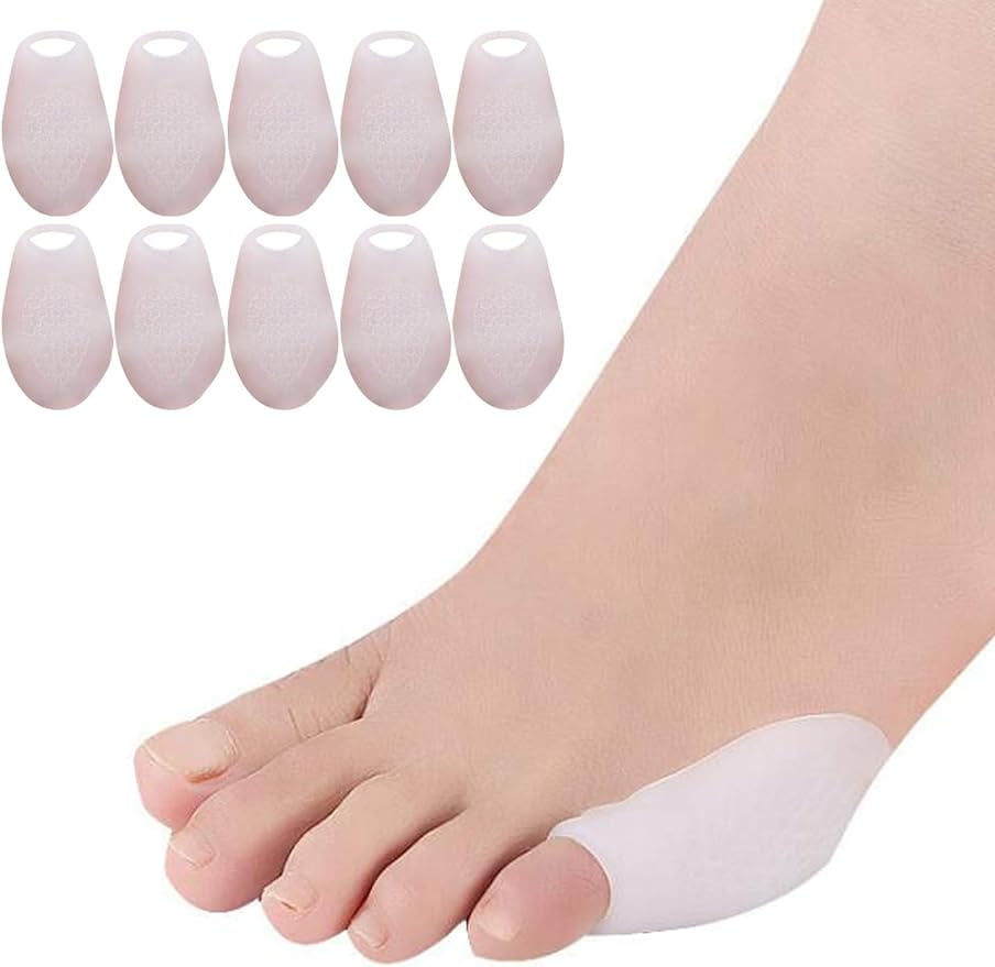 5 Pairs Pinky Toe Protector Bunion Corrector New Material Gel Little ...