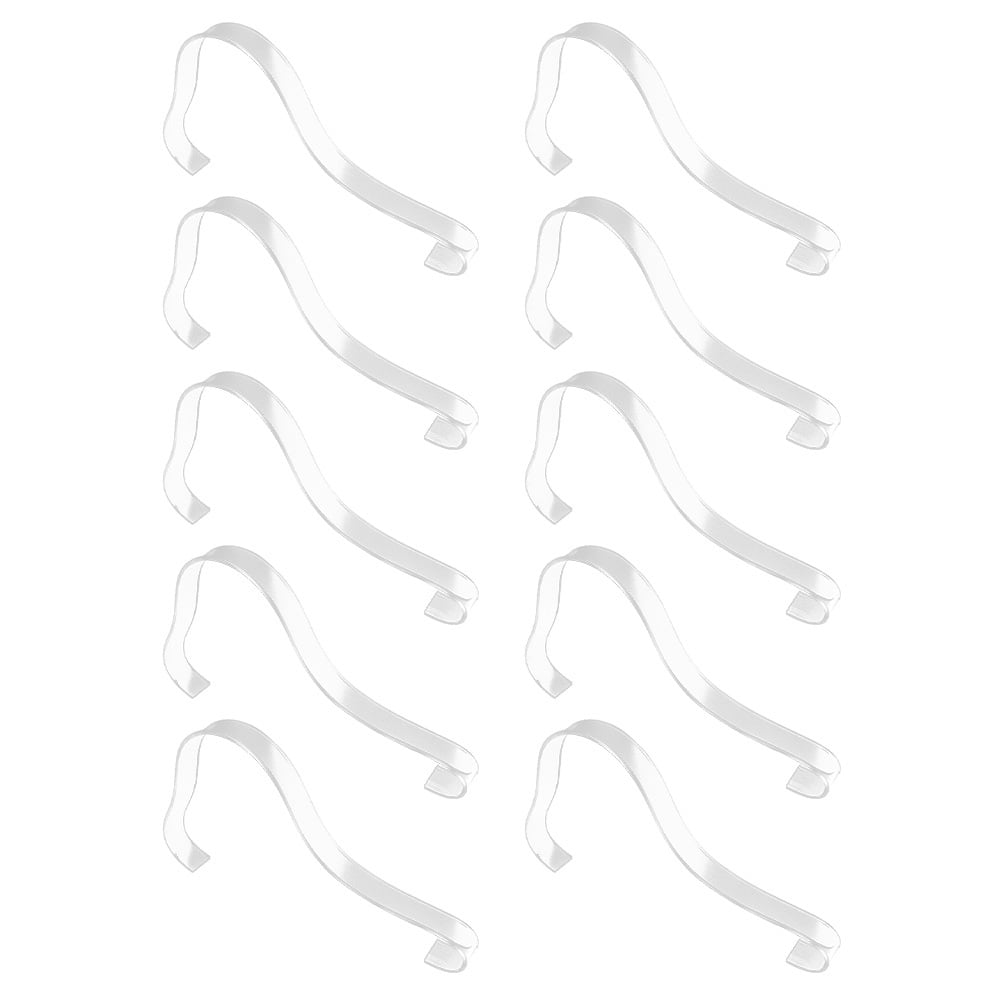 5 Pairs Sandal Rack Clear Shoes Display Stand Inserts Holders Shelves ...