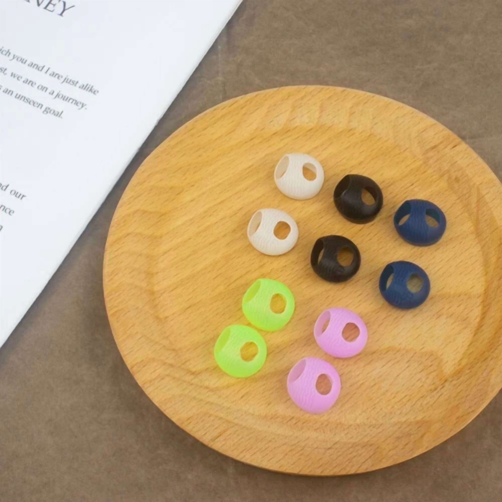 5 Pairs Silicone Ear Caps For Amazon All-New Echo Buds (2023 Release ...