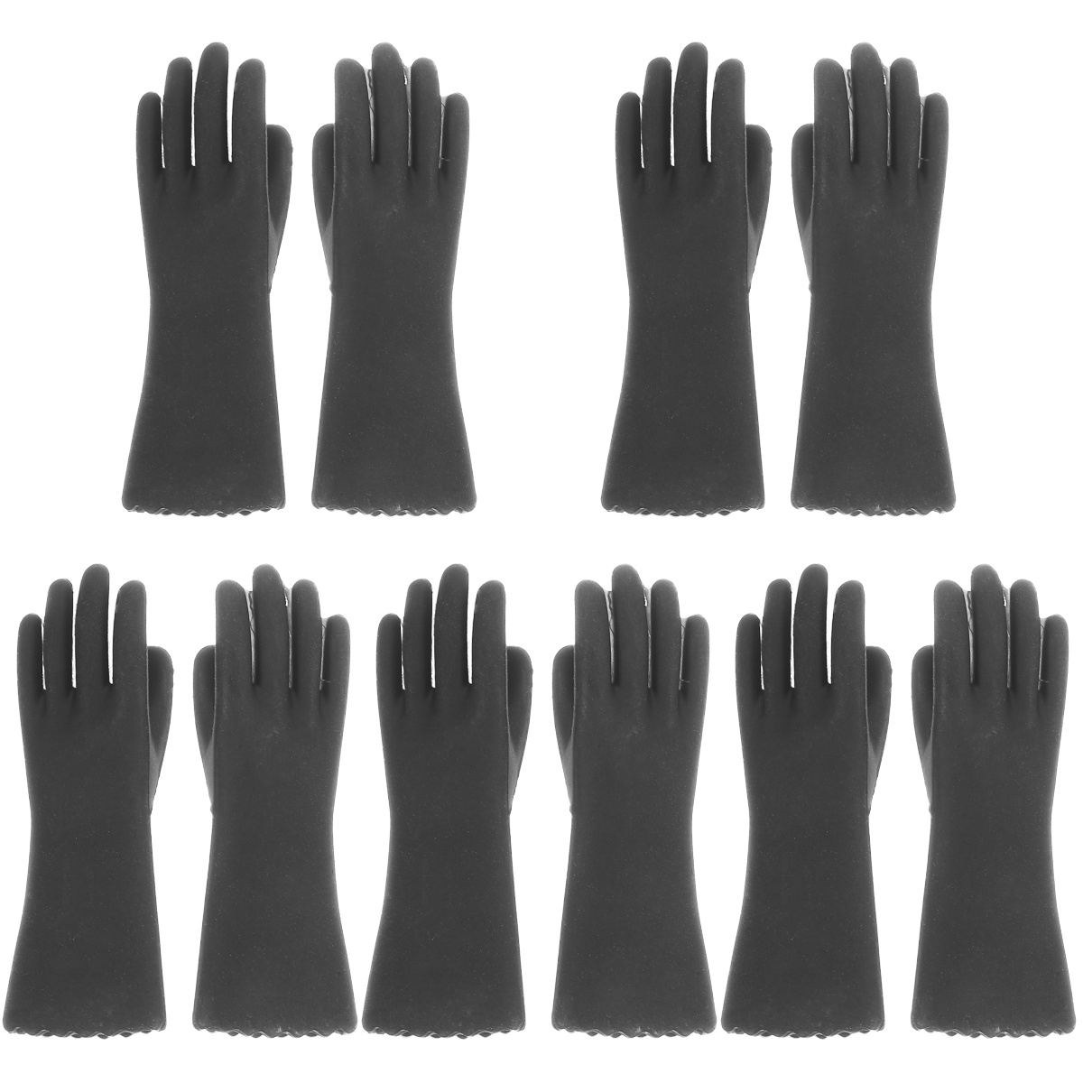5 Pairs Simulation Gloves Decorations Toy Toys Doll House Accessories ...