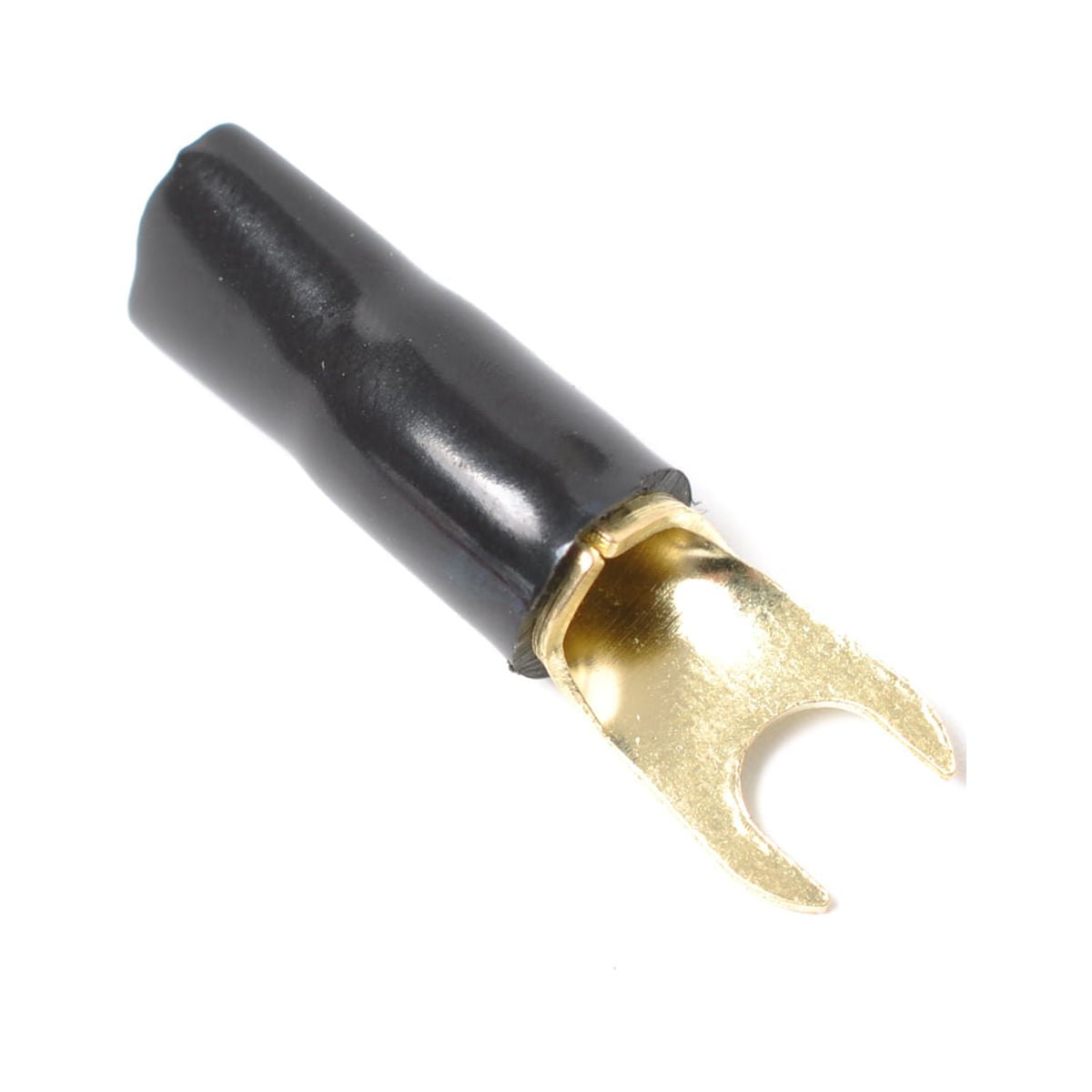 5 Pairs Plated 8 Gauge Spade Fork Connectors for Speaker Wire Cable ...