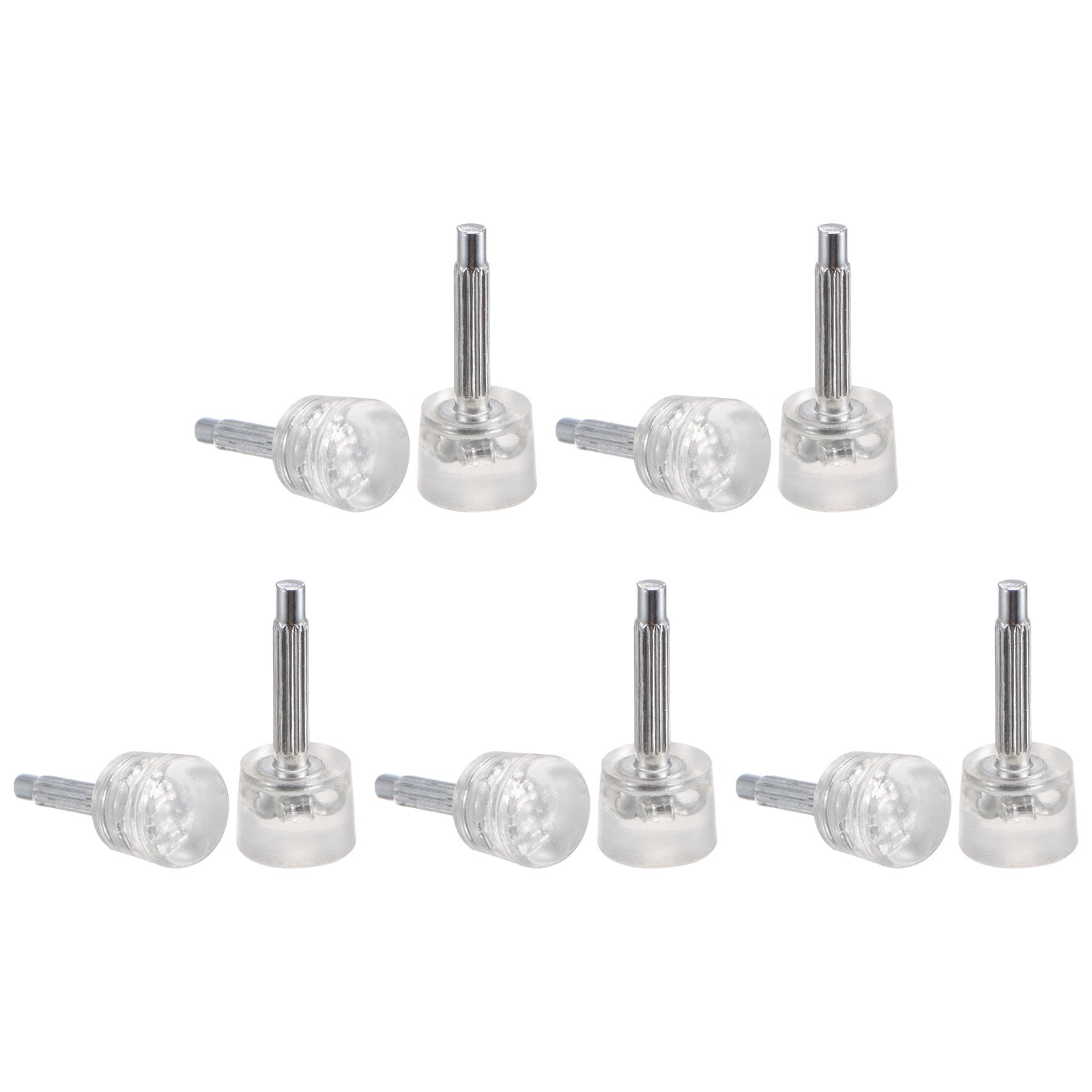 5 Pairs TPU High Heel Tips Shoes Replacement Tap Caps 2.4mm Pin, 7mm ...
