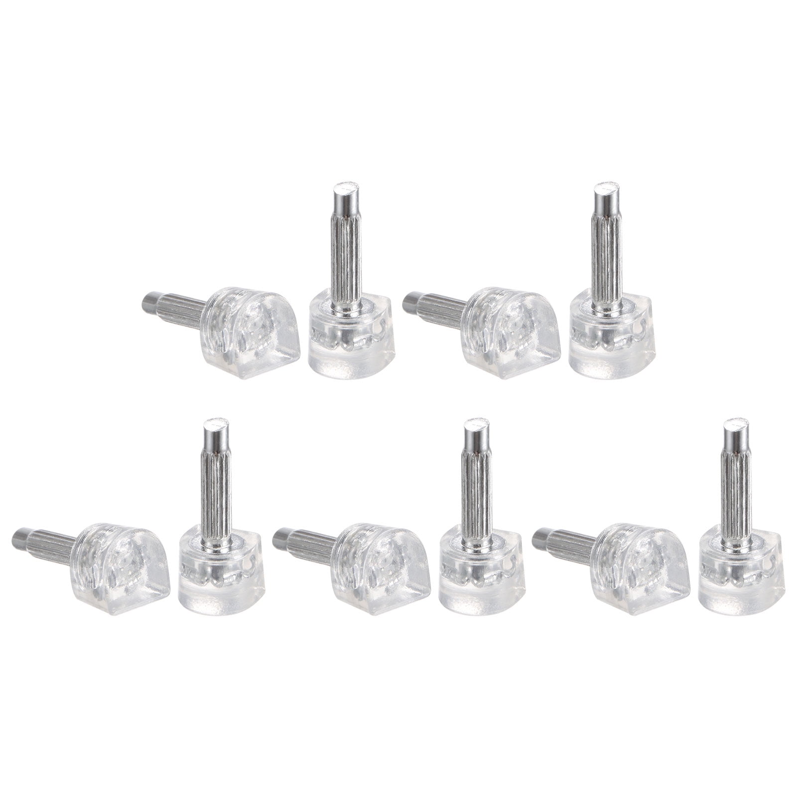 5 Pairs TPU High Heel Tips Shoes Replacement Tap Caps 3mm Pin, 7x7mm U ...