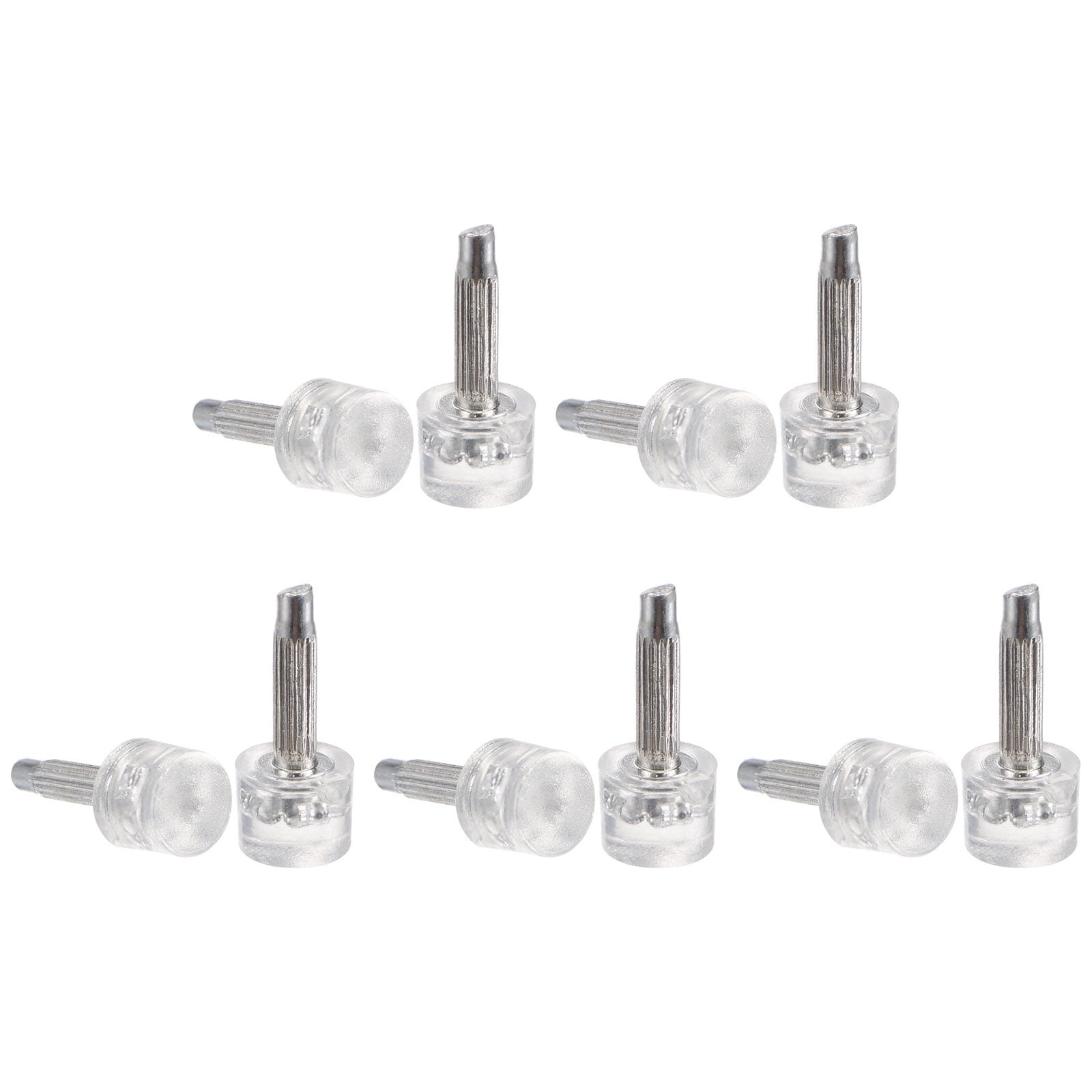 5 Pairs TPU High Heel Tips Shoes Replacement Tap Caps 3mm Pin, 8mm ...