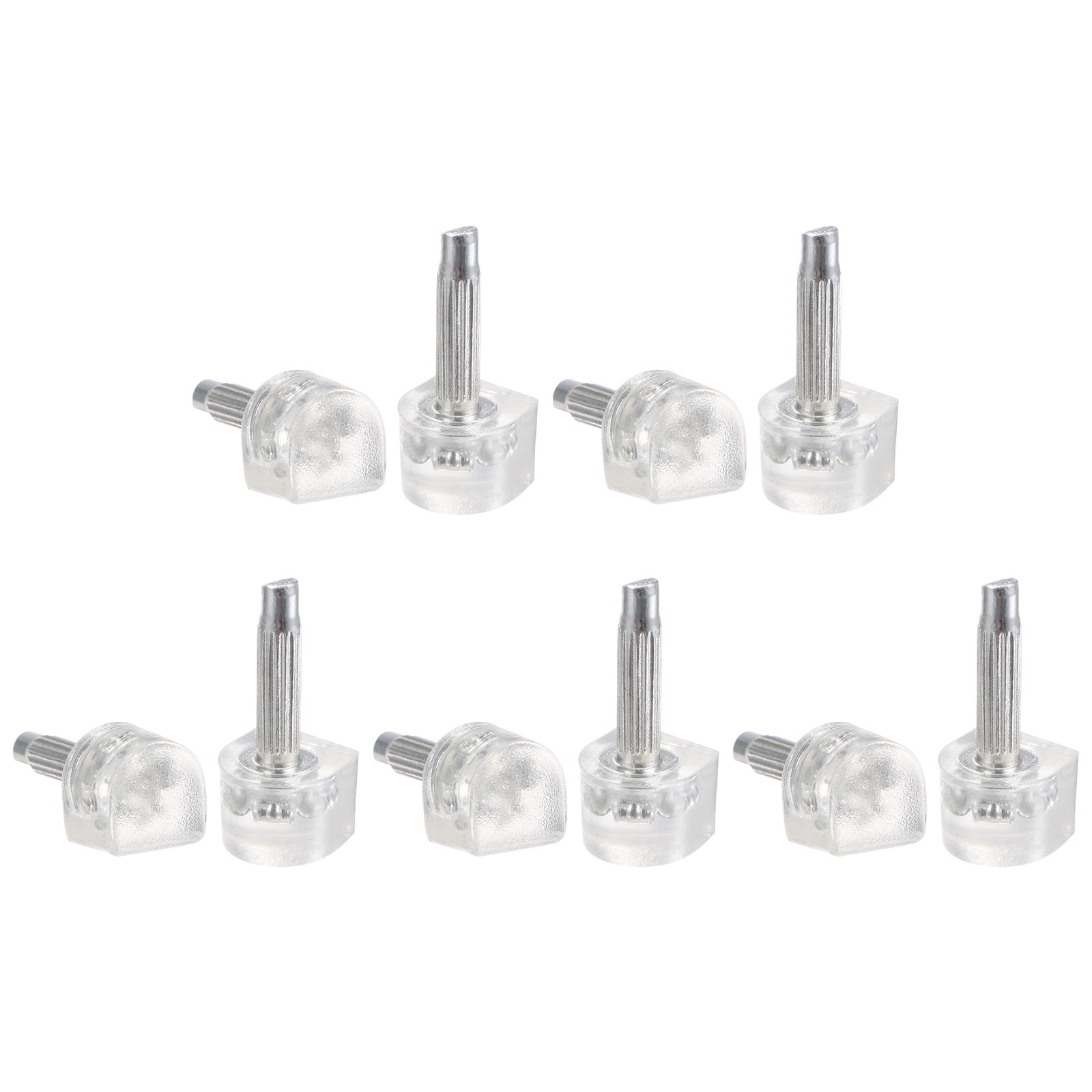 5 Pairs TPU High Heel Tips Shoes Replacement Tap Caps 3mm Pin, 8x8mm U ...