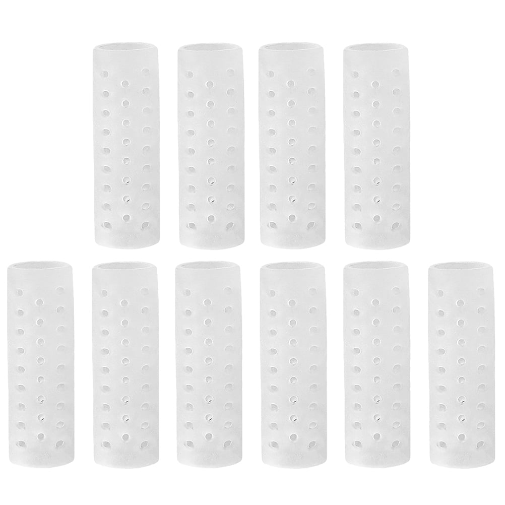 5 Pairs Toe Covers Flexible Sleeves Finger Cots Cushion Silicone ...