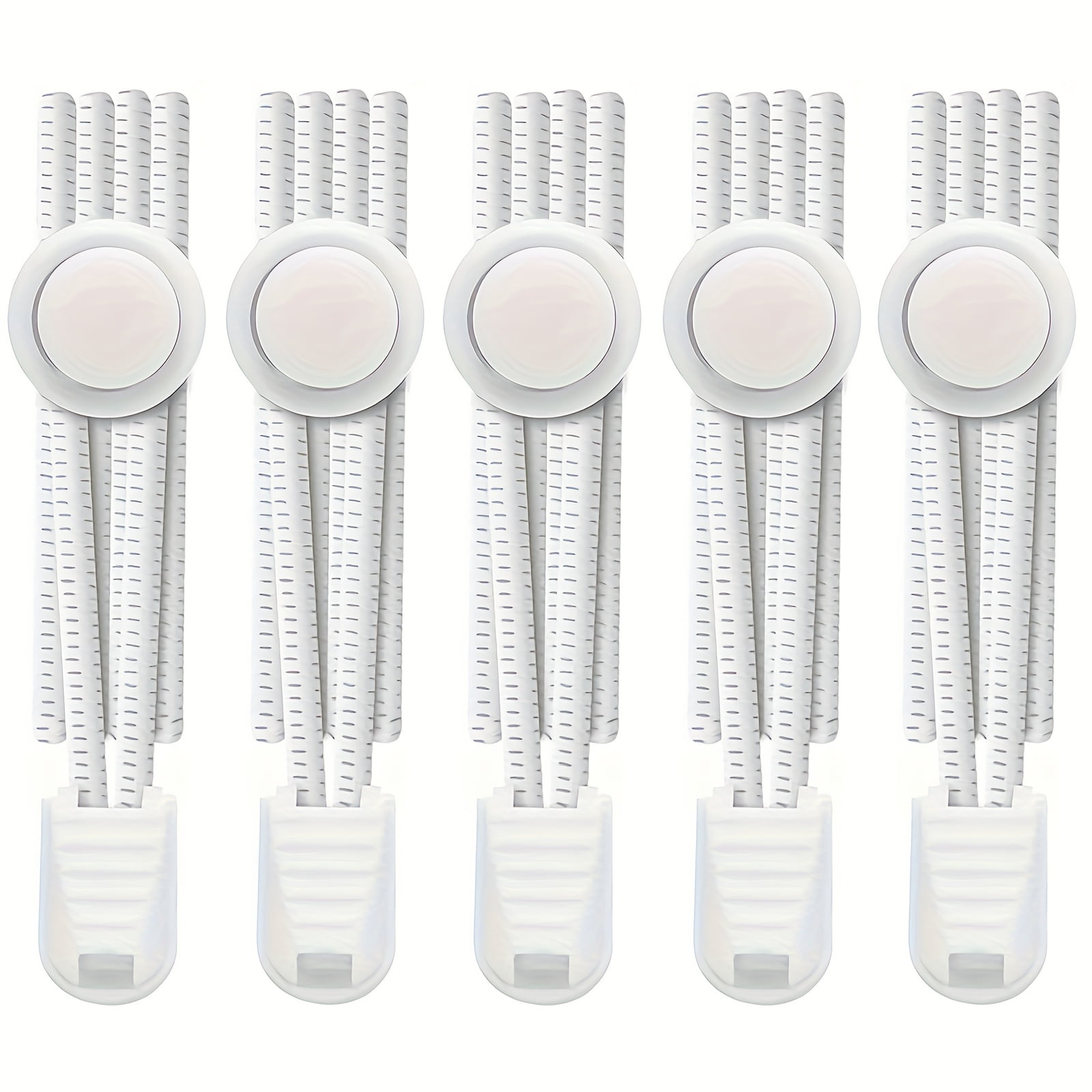5 Pairs of Elastic Laces, One Size Fits All Elastic Laces, with ...