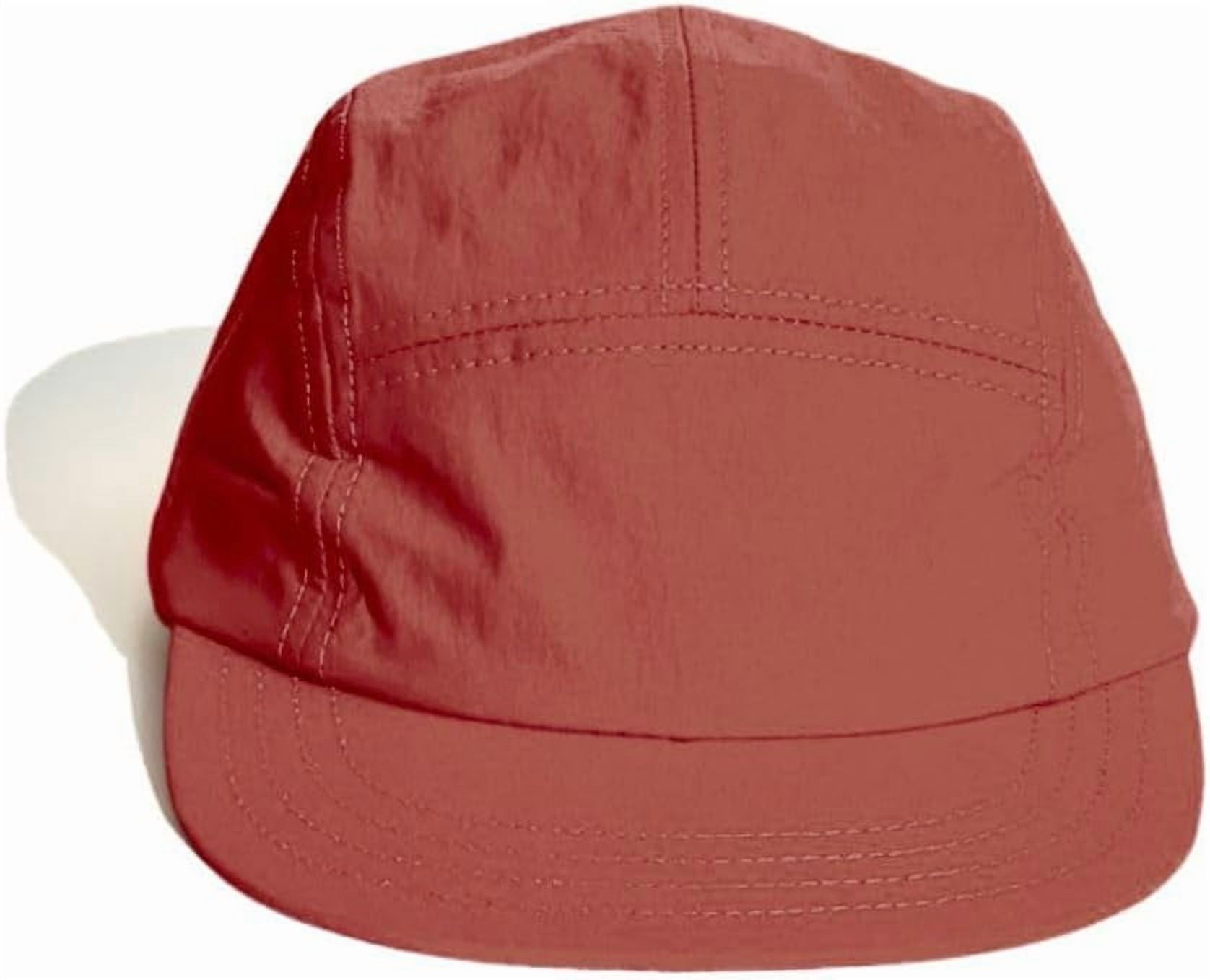 5 Panel Hats for Men Women, Short Brim Running Hat, Plain Skateboard ...