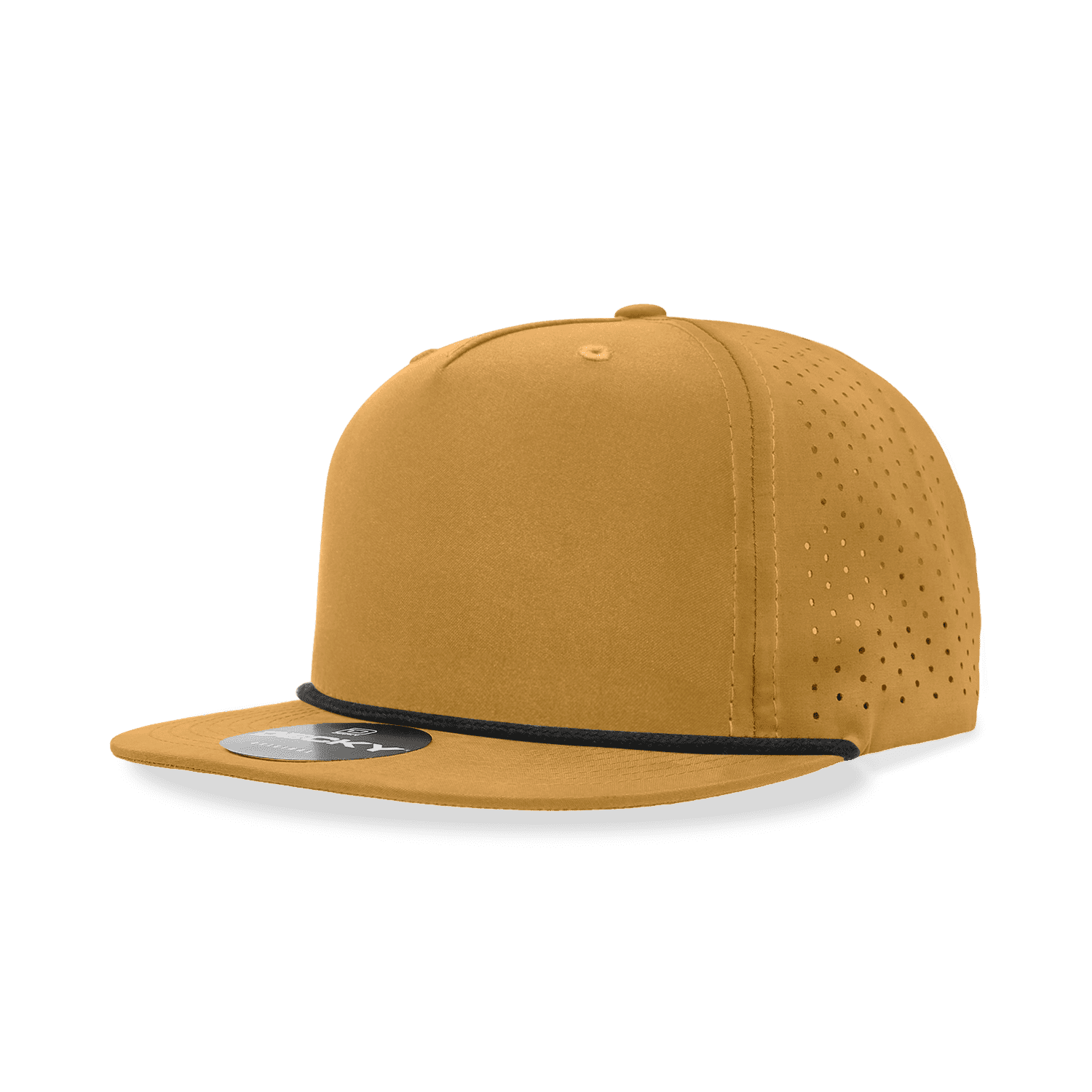 Decky 6226 5 Panel High Profile Relaxed Perforated Performance Rope Hat ...